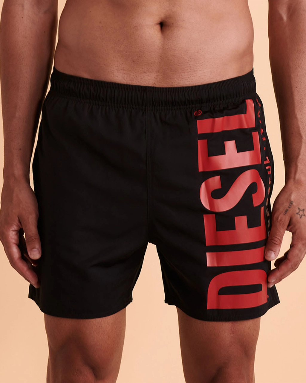 DIESEL WAVE Volley Swimsuit - Black | Bikini Village