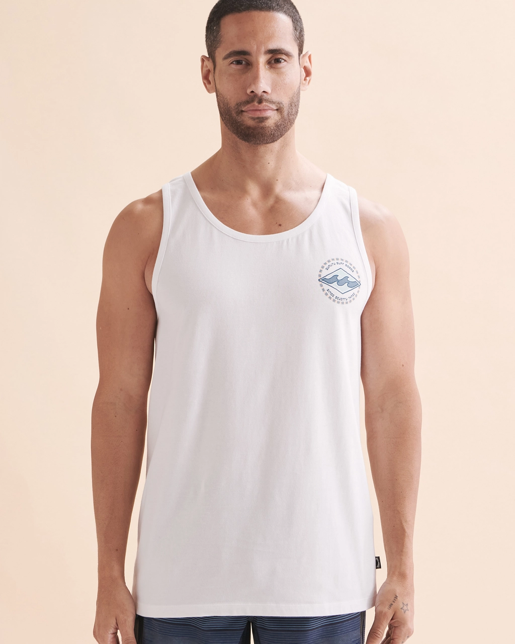 BILLABONG Rotor Diamond Tank Top - White | Bikini Village