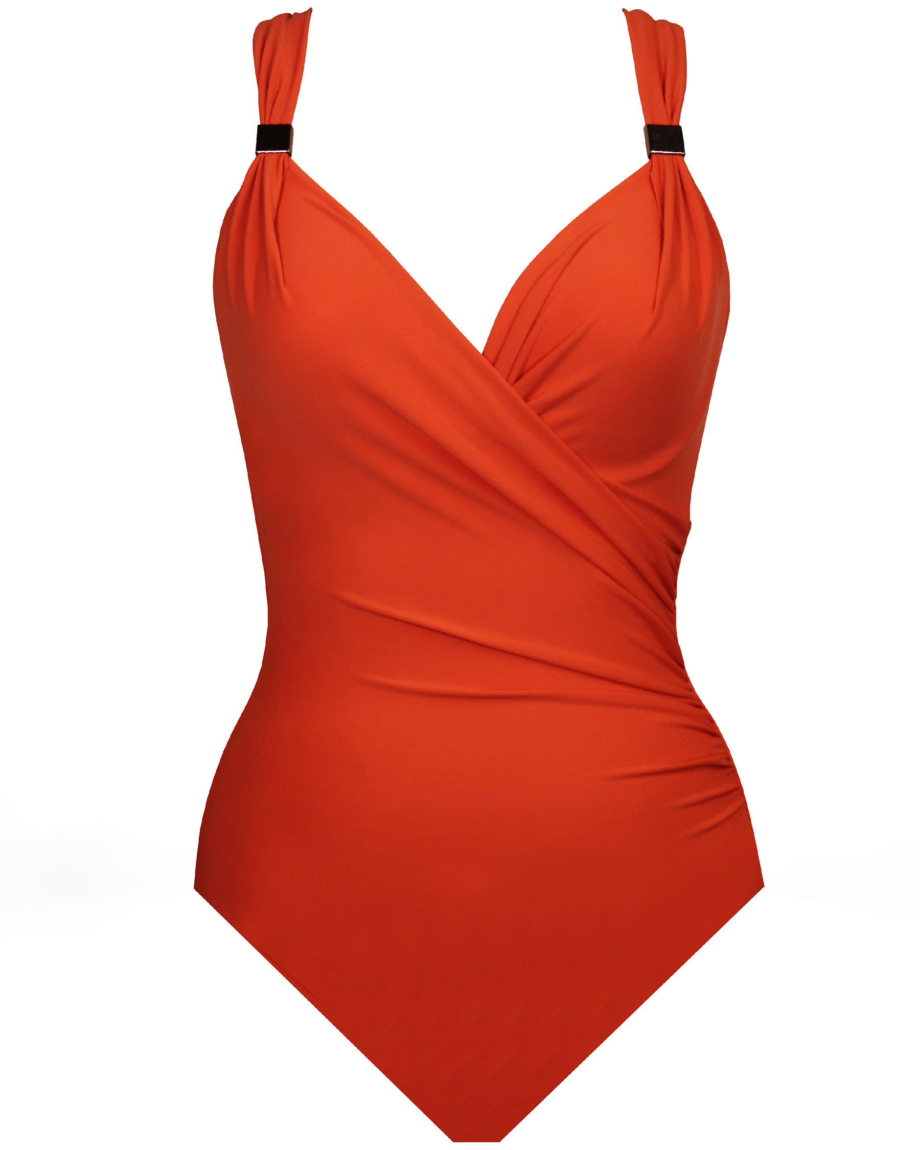 Miraclesuit One Piece Swimsuit Bright Red Bikini Village